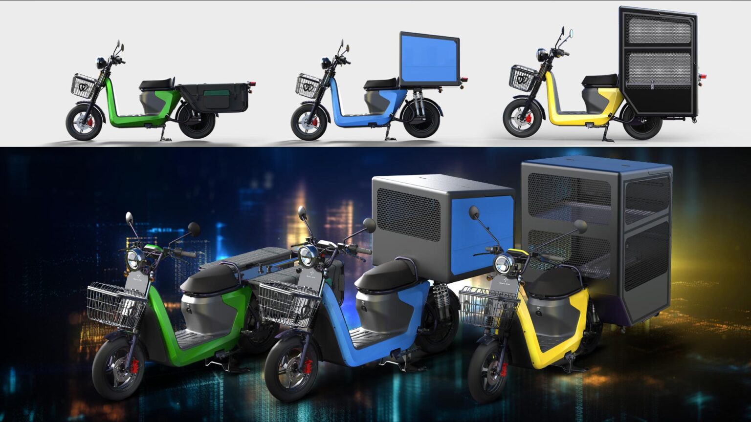 Selex Camel - The Optimal Electric Motorcycles for Delivery