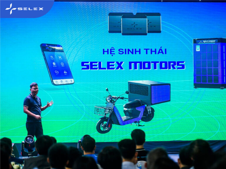 Selex Motors “Ra mắt hệ sinh thái xe máy điện tối ưu cho giao vận”