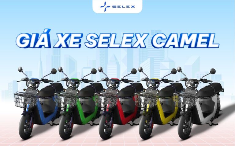 Giá xe máy điện Selex Camel 1 và Selex Camel 2 - Selex Motors - Hệ sinh thái Xe máy điện thông minh