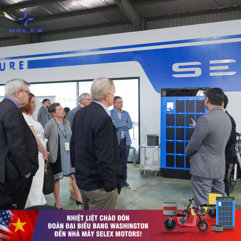 Phái đoàn bang Washington đến thăm và trải nghiệm tại nhà máy Selex Motors - Selex Motors - Hệ ...