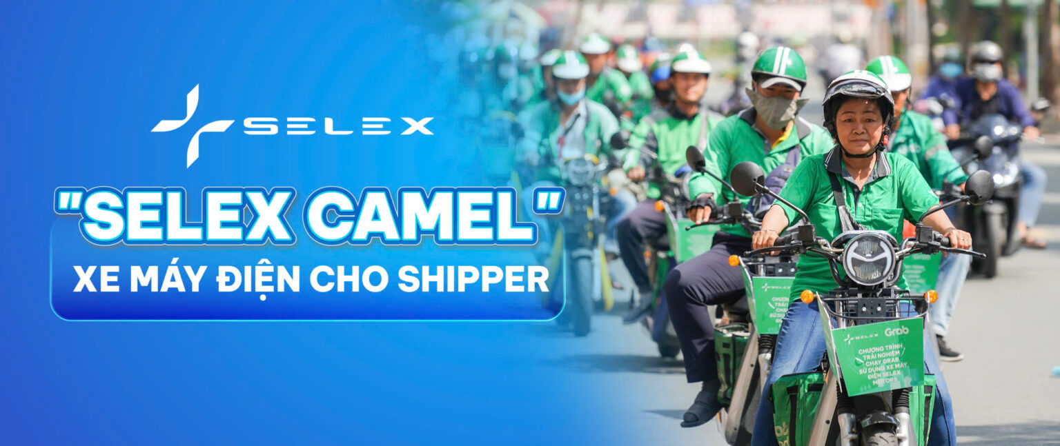 Giải Pháp Xe Máy Điện Tối Ưu Cho Shipper và Tài Xế - Selex Camel - Selex Motors - Hệ sinh thái ...