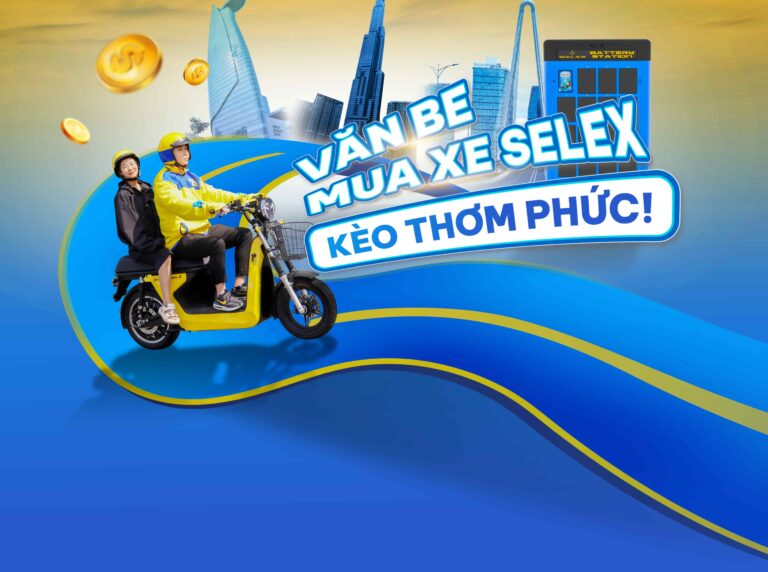 Đăng Ký Mua Xe Selex Cho Tài Xế Be - Selex Motors - Hệ sinh thái Xe máy điện thông minh
